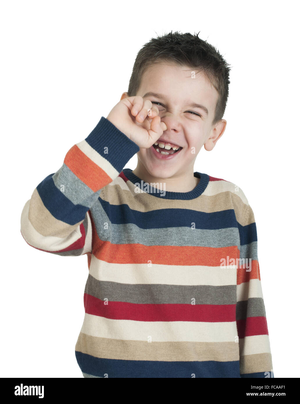 Child pick his nose Stock Photo - Alamy
