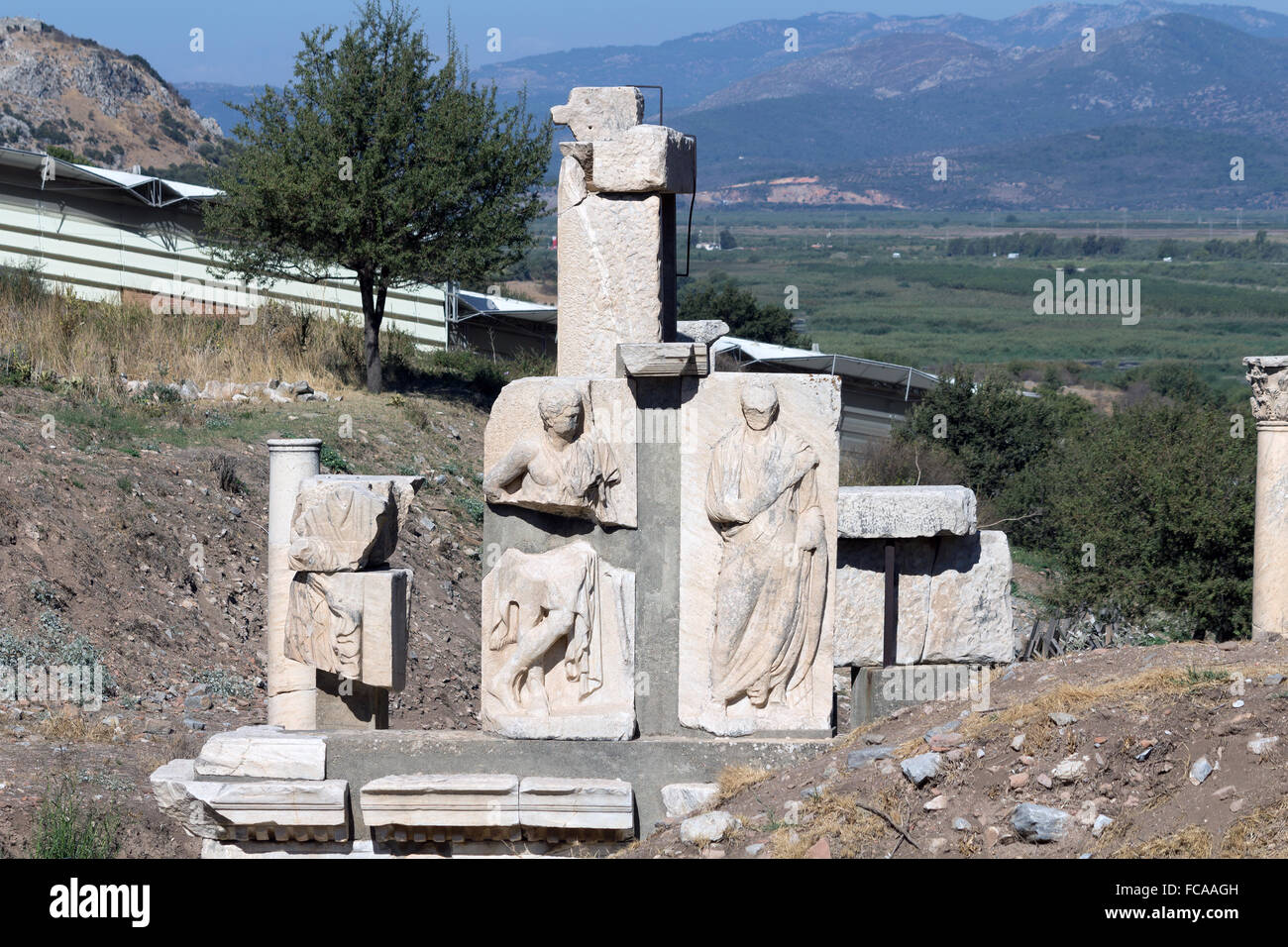 The Domitian Temple Stock Photo - Alamy