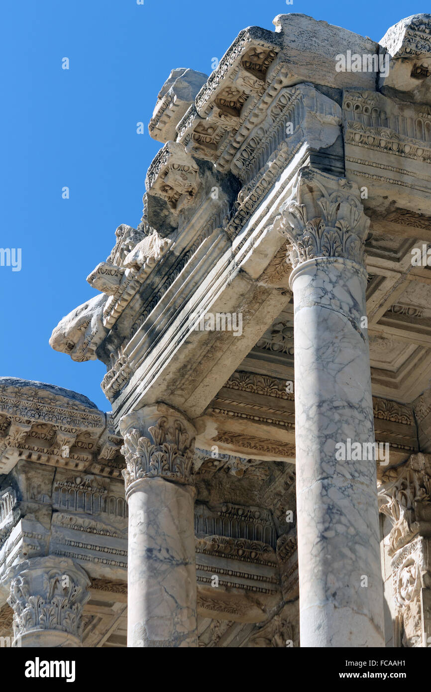 Part of the Celsus Library Stock Photo - Alamy