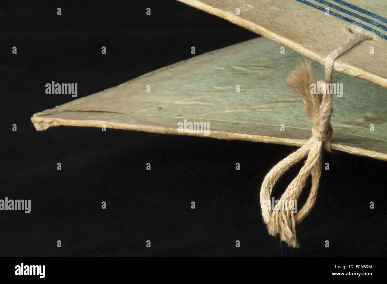 Old tattered folder Stock Photo - Alamy