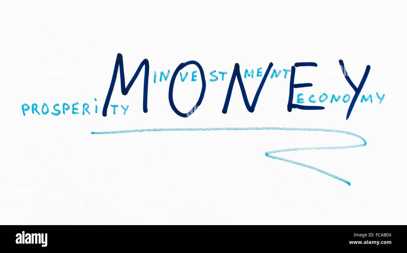 Money paperwork Cut Out Stock Images & Pictures - Alamy