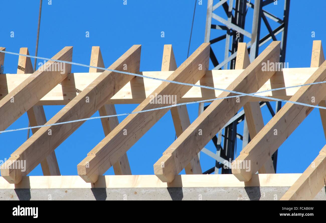 Roof rafter hi-res stock photography and images - Alamy