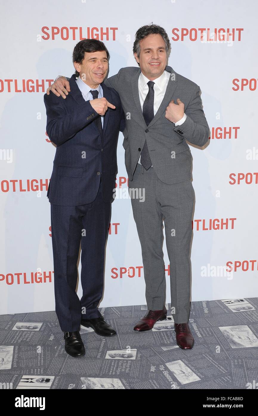 London.UK. Mike Rezendes and Mark Ruffalo at the UK Premiere of ...