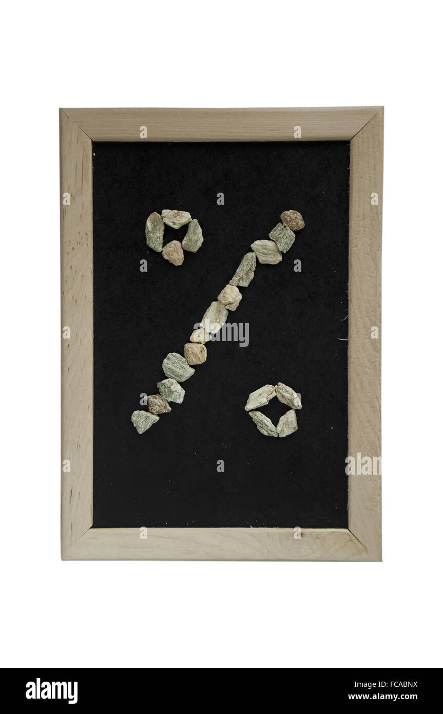 Rate stone made Stock Photo - Alamy