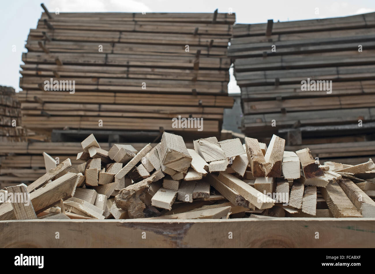 Timber. Planks and beams Stock Photo - Alamy