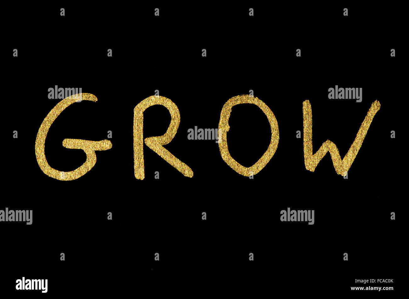 Text grow hi-res stock photography and images - Alamy