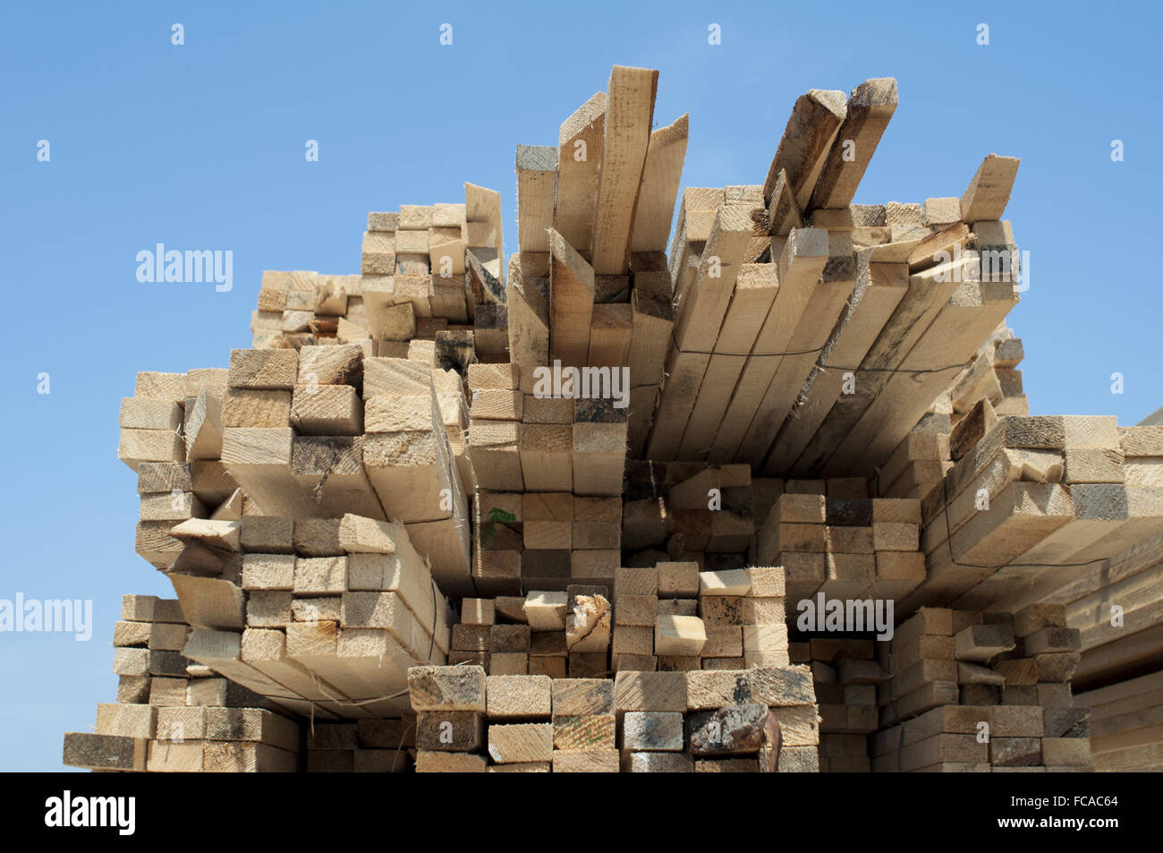 Timber. Planks and beams Stock Photo - Alamy