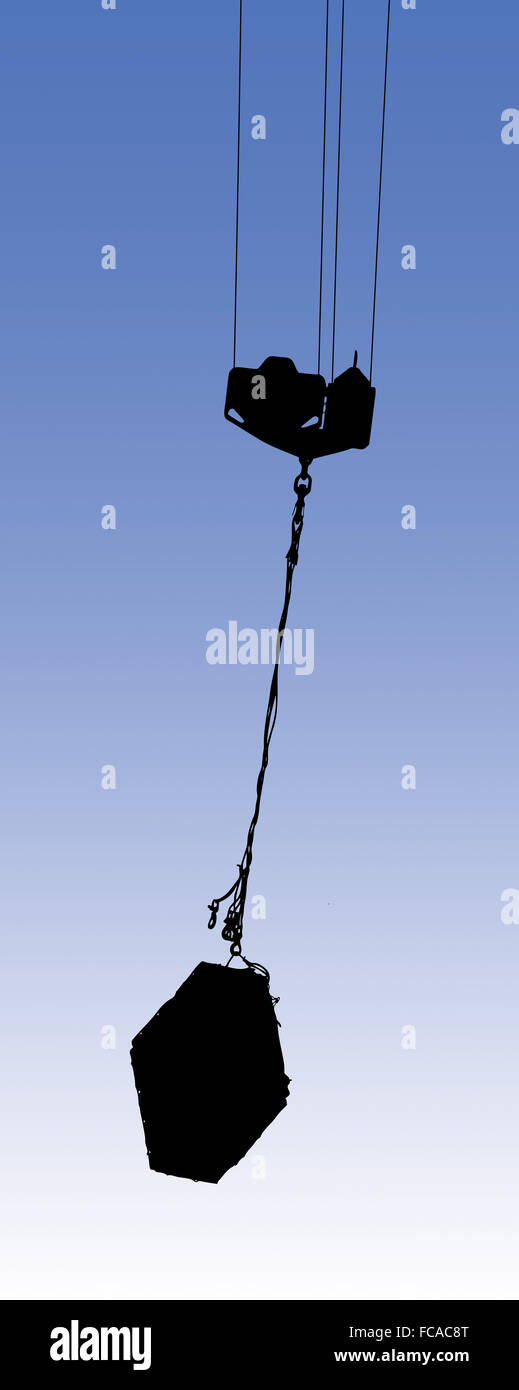 Cranes lifting building materials hi-res stock photography and images ...