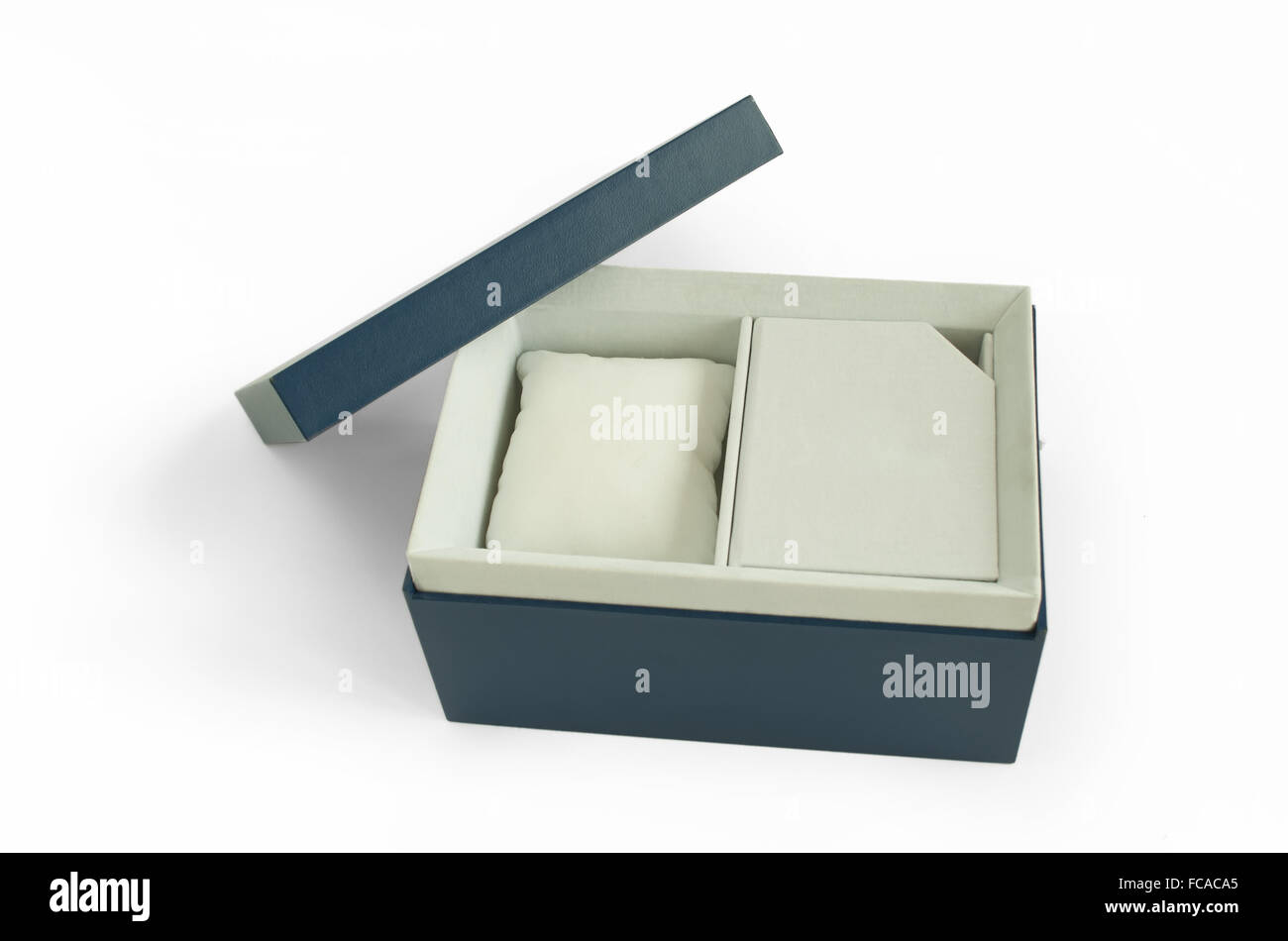 Gift box with house inside Stock Photo - Alamy