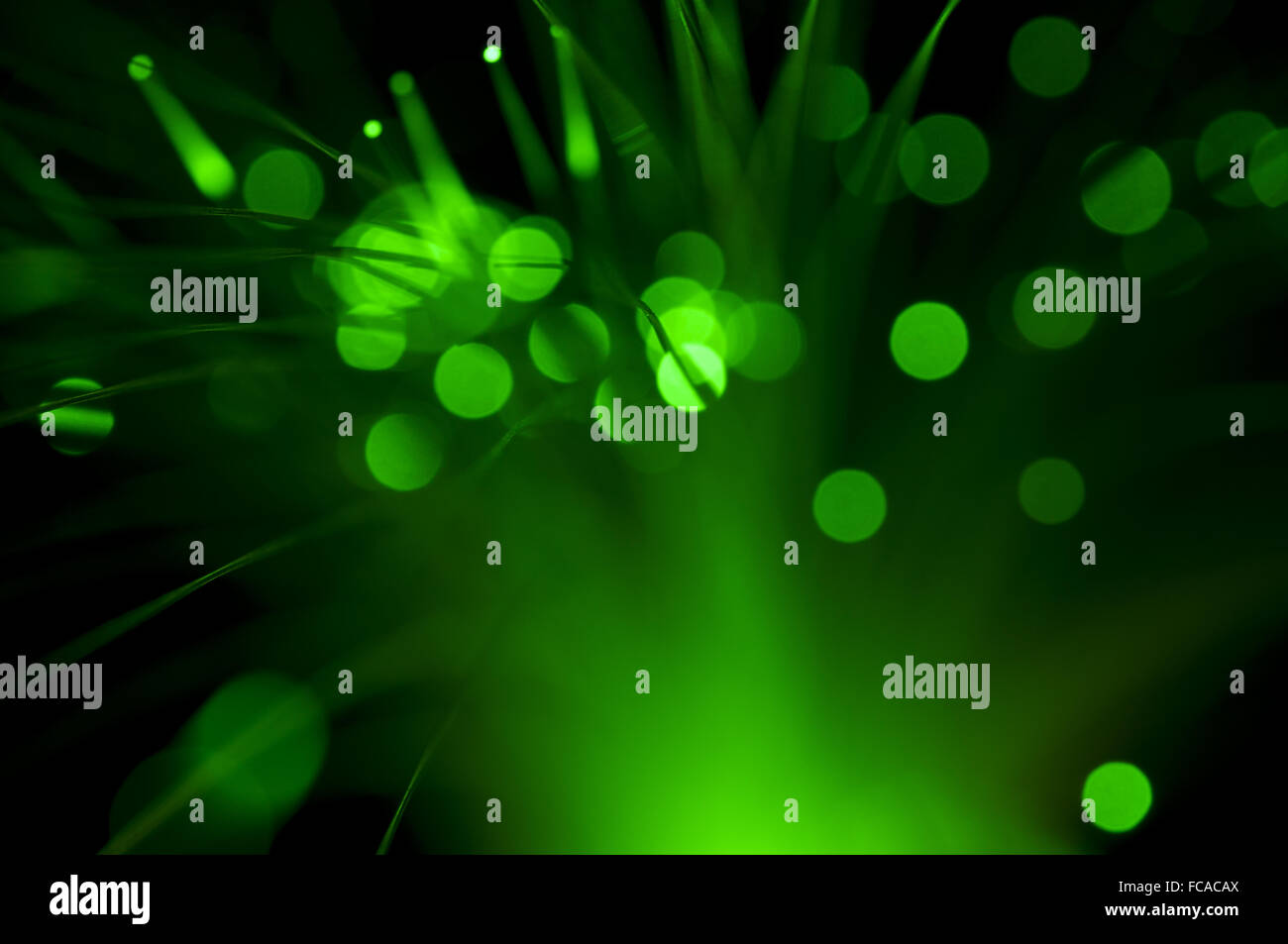 Optical fibers of fiber optic cable Stock Photo - Alamy