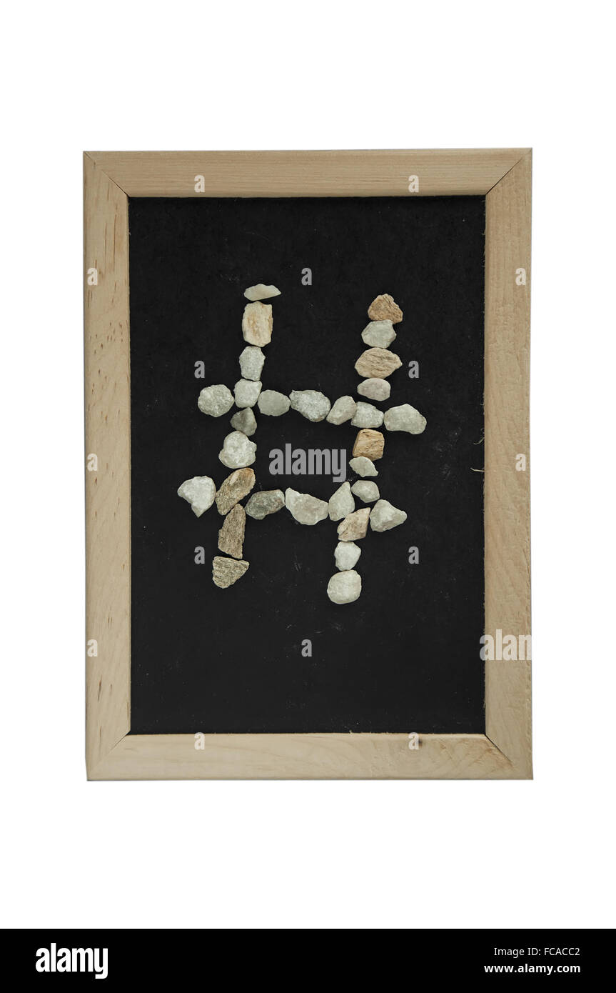 Symbol stone made Stock Photo - Alamy