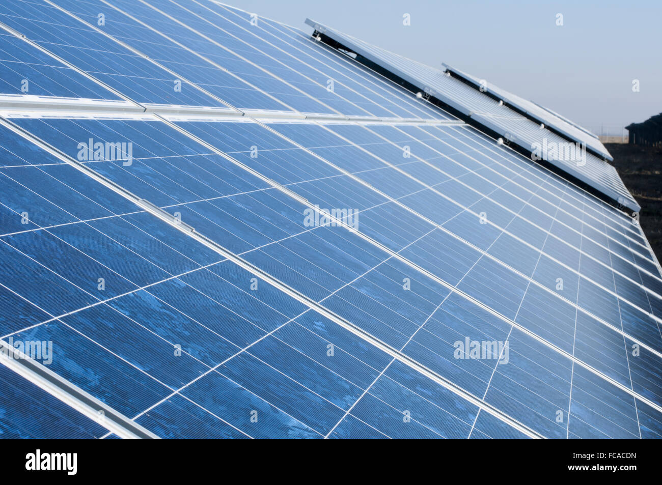 Solar photovoltaic panels Stock Photo - Alamy