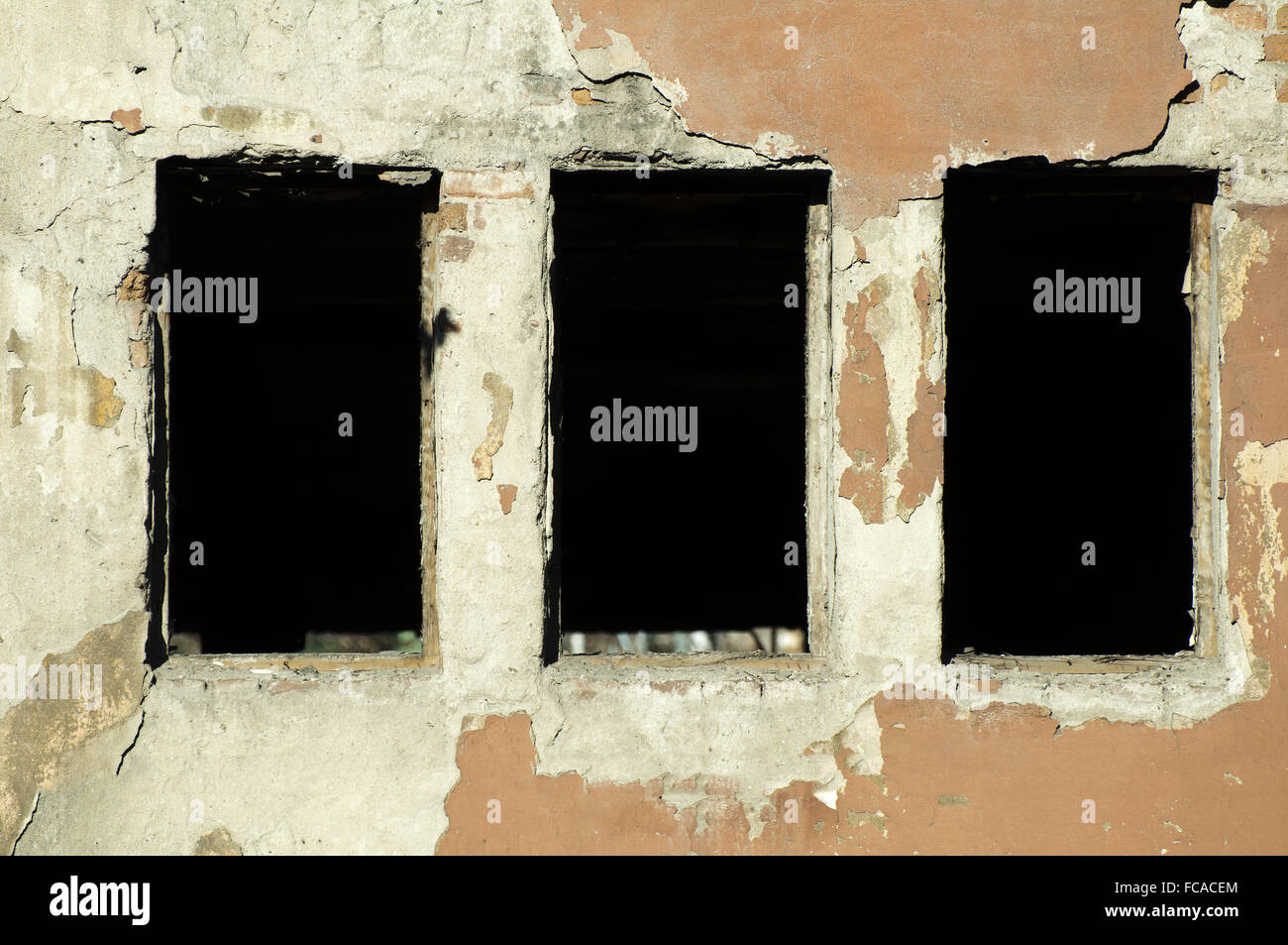 Very old building windows Stock Photo - Alamy