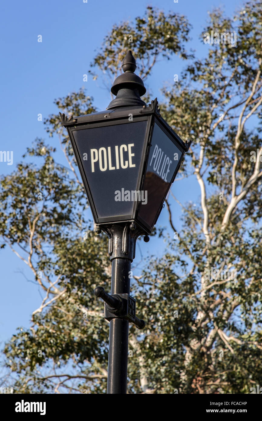 Police Station Sign