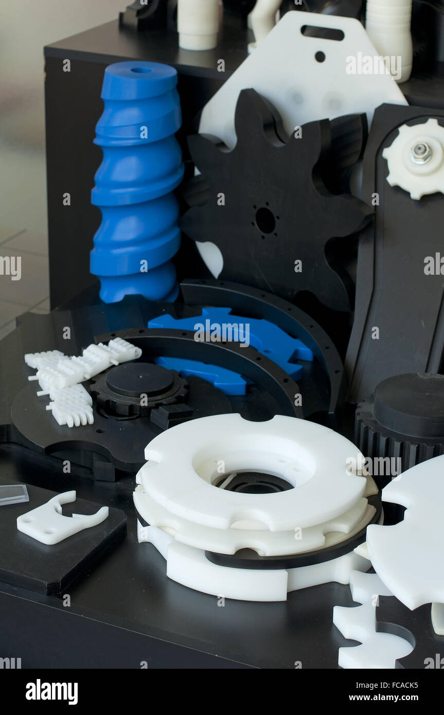 Plastic spare parts and plastic accessories hi-res stock photography ...
