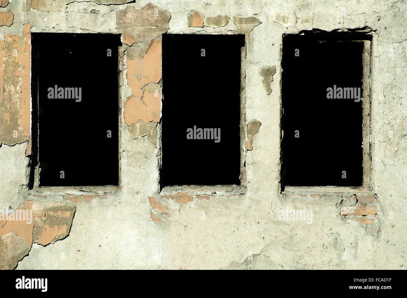Very old building windows Stock Photo - Alamy