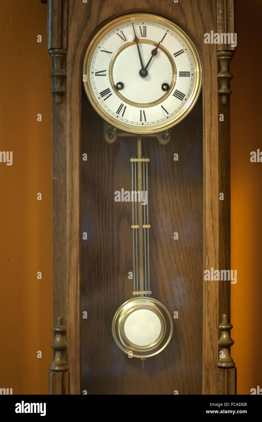 Old antique clock Stock Photo - Alamy