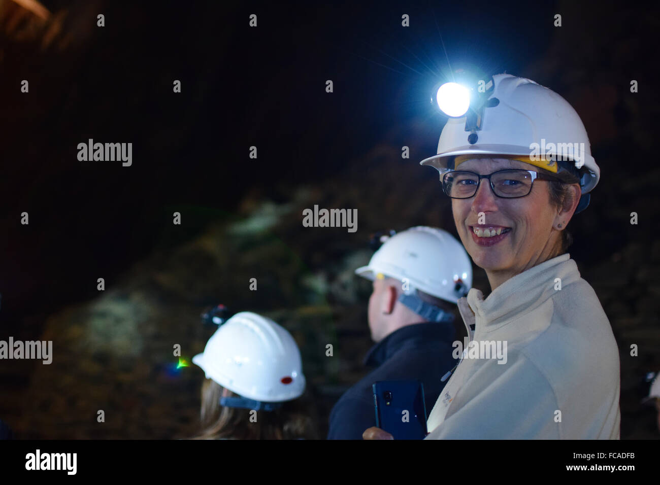 Honister slate mine tour hi-res stock photography and images - Alamy