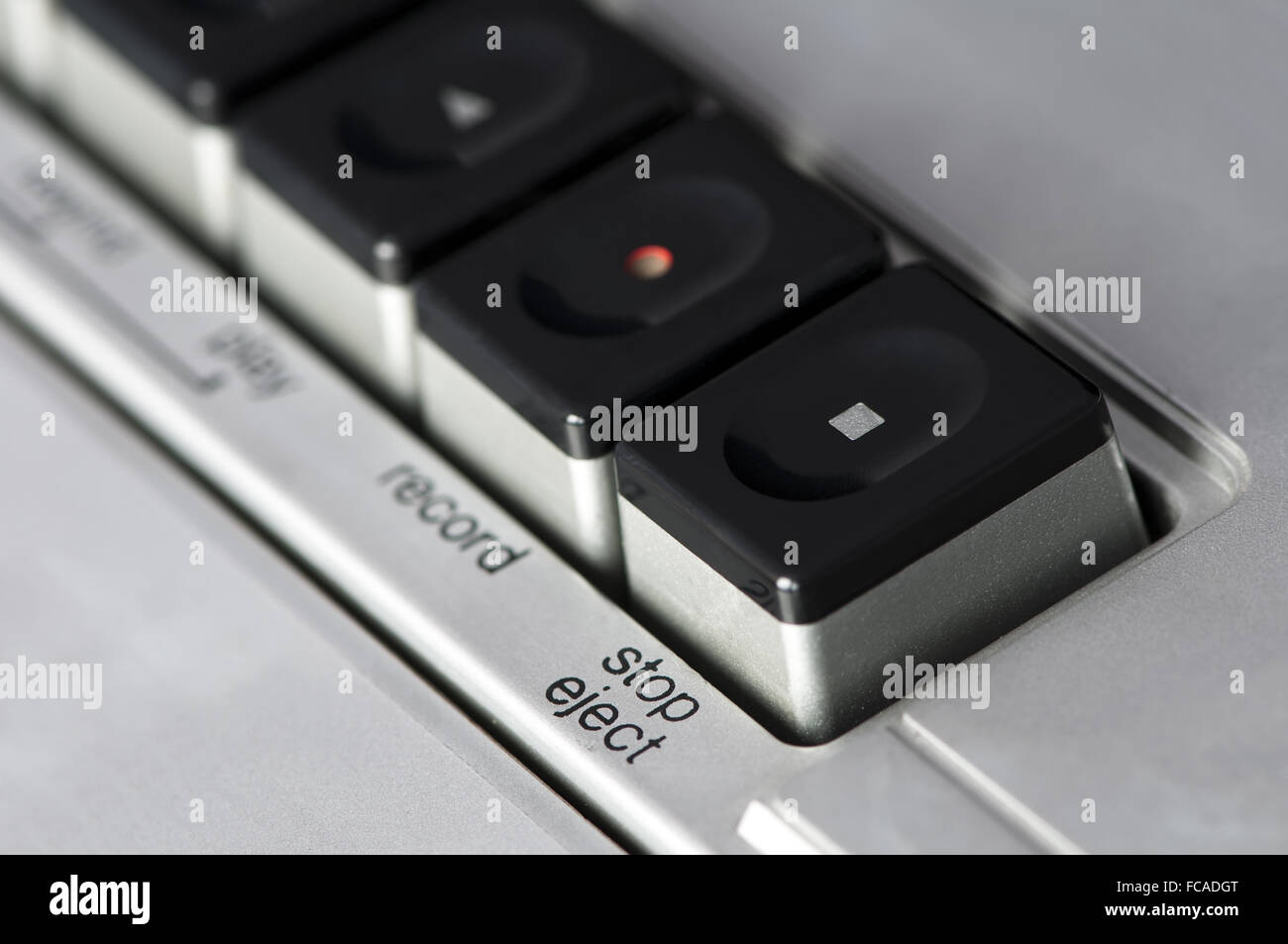Cassette player buttons hi-res stock photography and images - Alamy