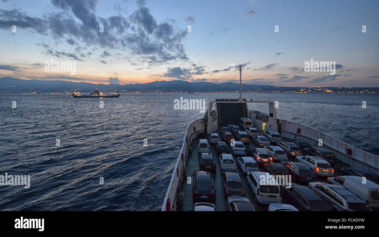 Sicily ferry crossing hi-res stock photography and images - Alamy