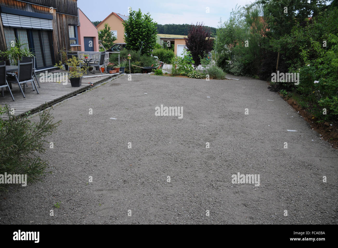 Laying sod, preparing soil Stock Photo - Alamy