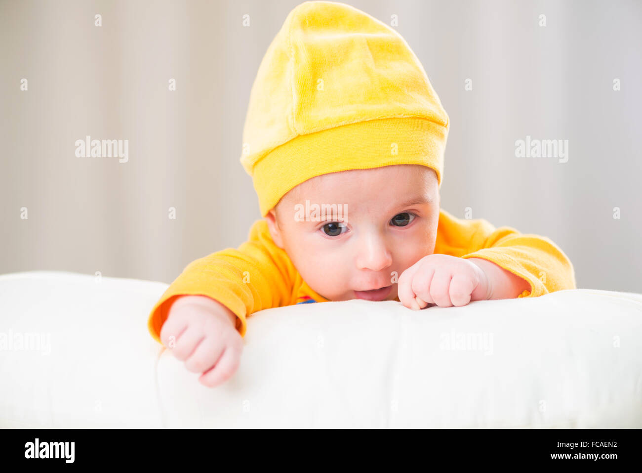 Small baby in childhood concept Stock Photo - Alamy