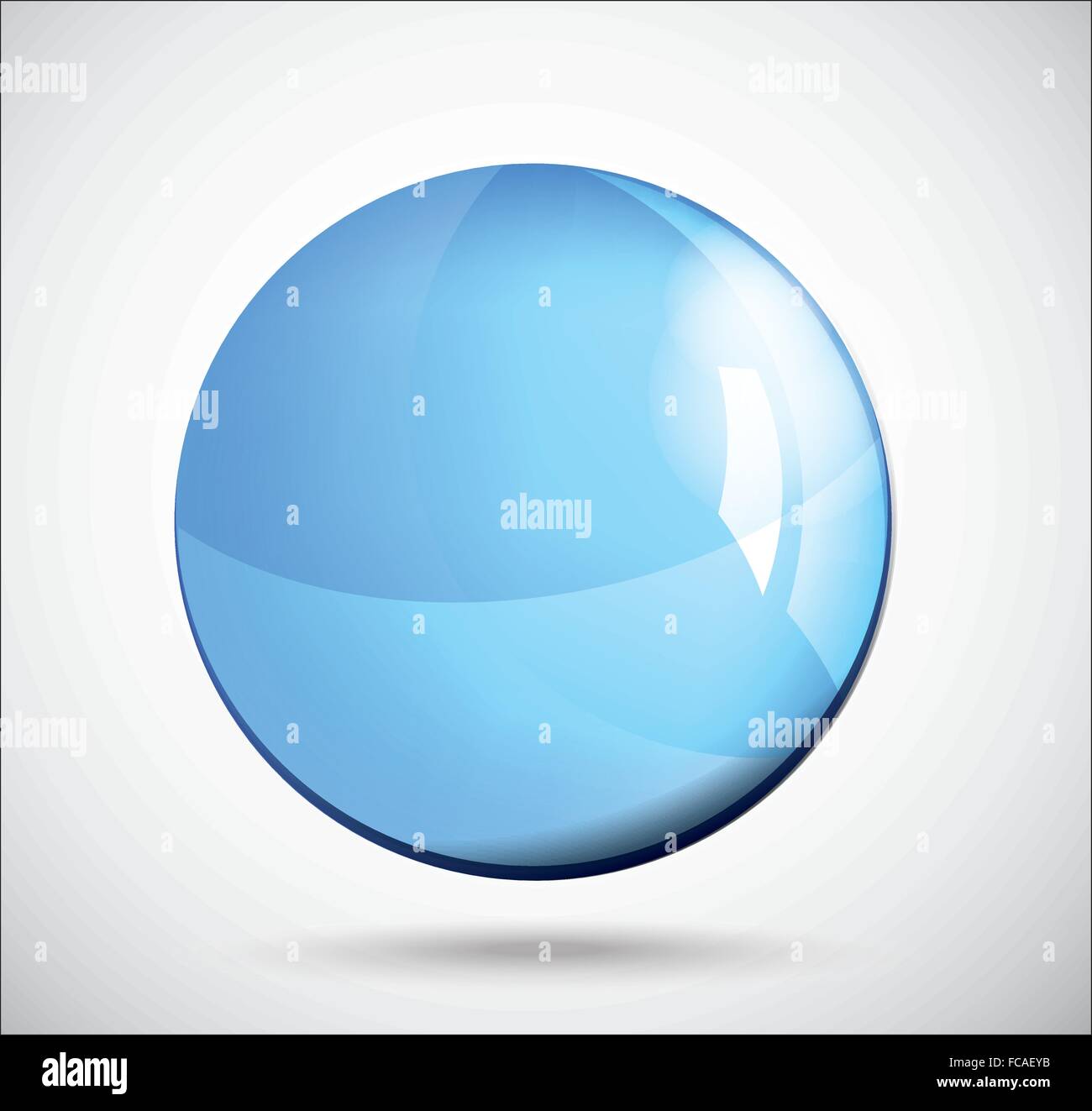 Glass sphere, vector illustration Stock Vector Image & Art - Alamy