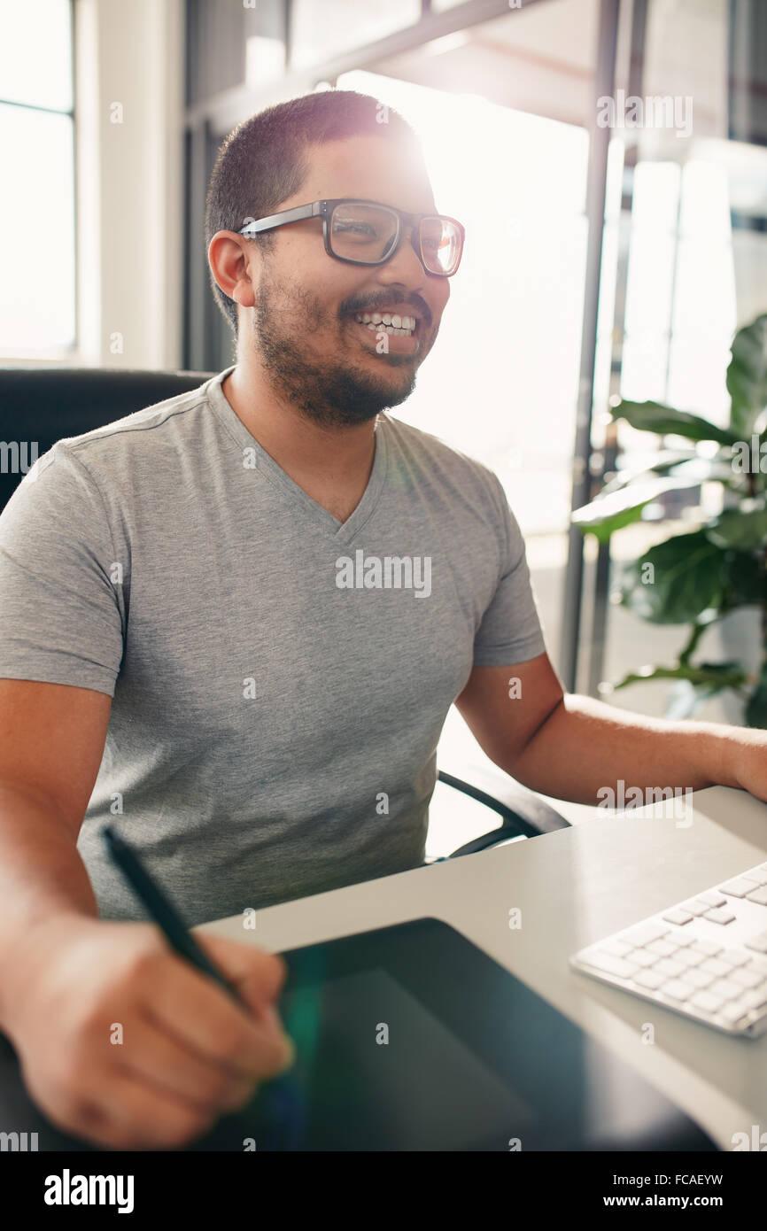 Office desk with photo pc hi-res stock photography and images - Alamy