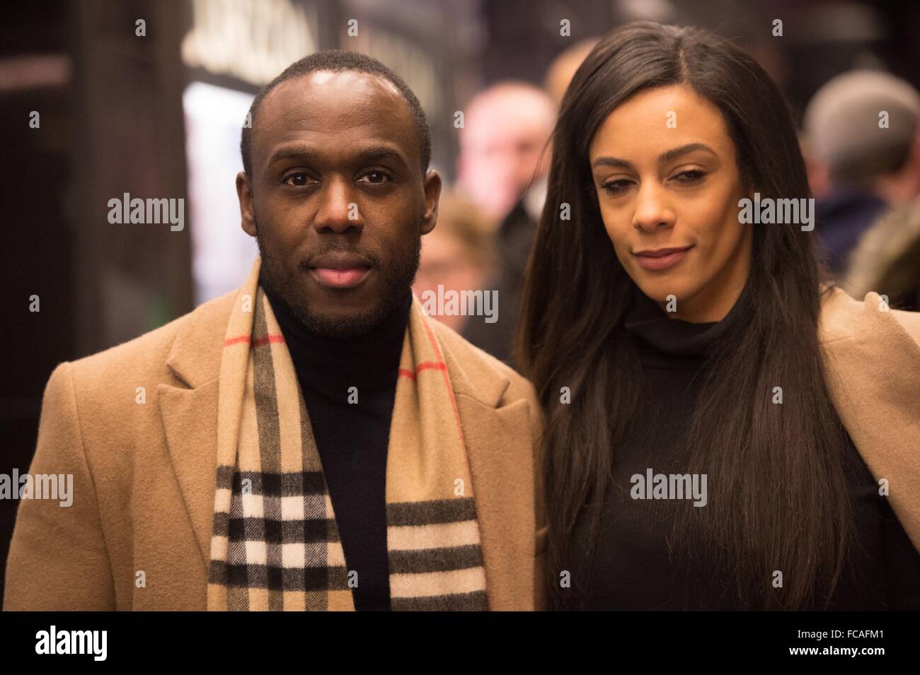 London.UK. Mohammed George and Lavern at the UK Premiere of Spotlight ...