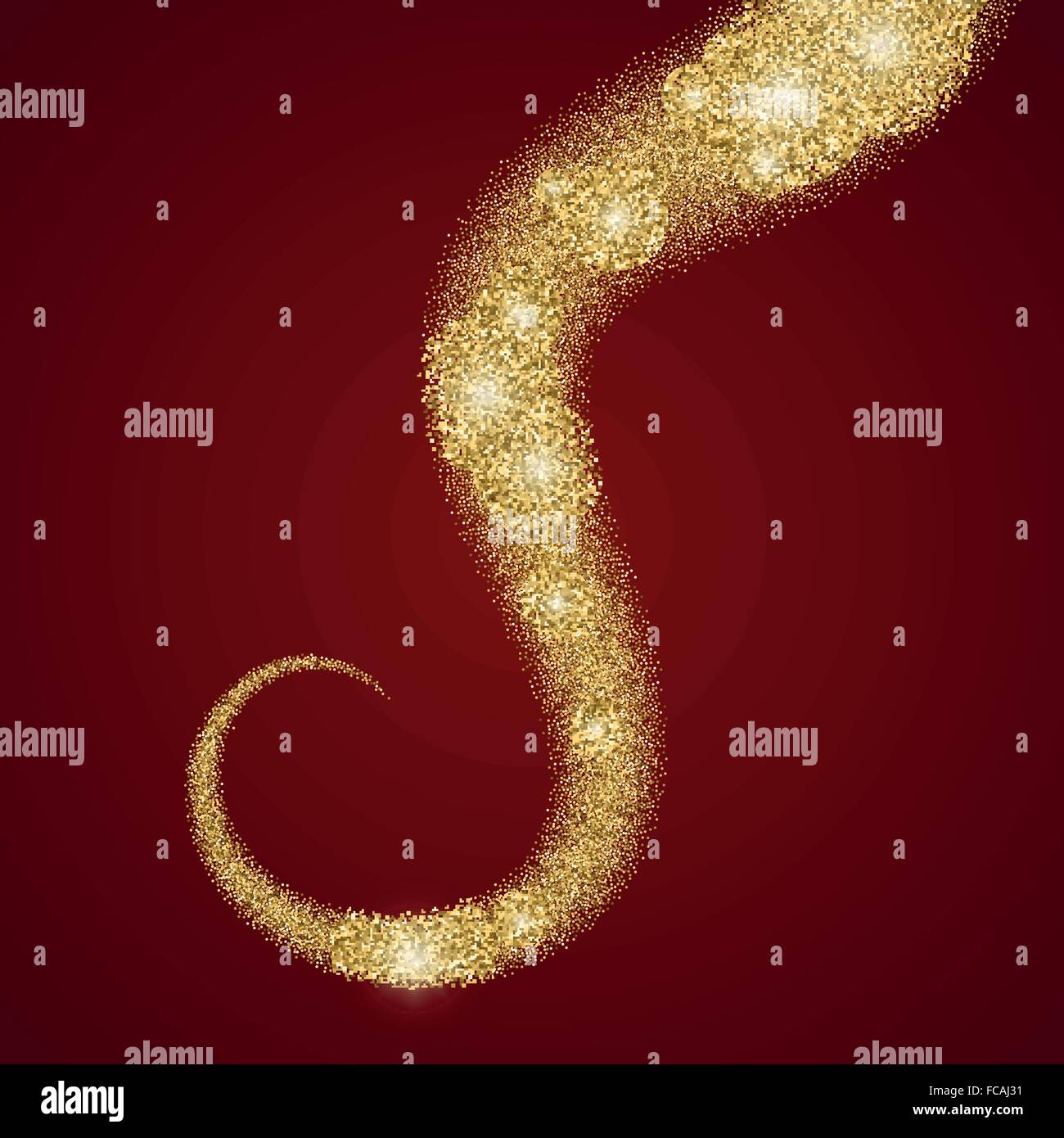 Rain stars christmas background black Stock Vector Images - Alamy