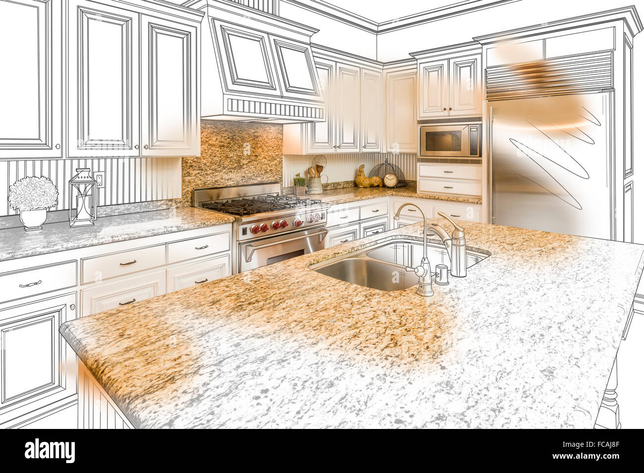 Custom kitchen design hi-res stock photography and images - Alamy