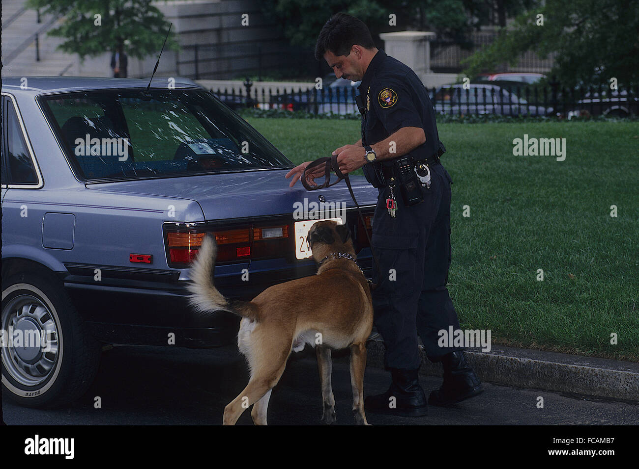 Uniformed secret service hi-res stock photography and images - Alamy