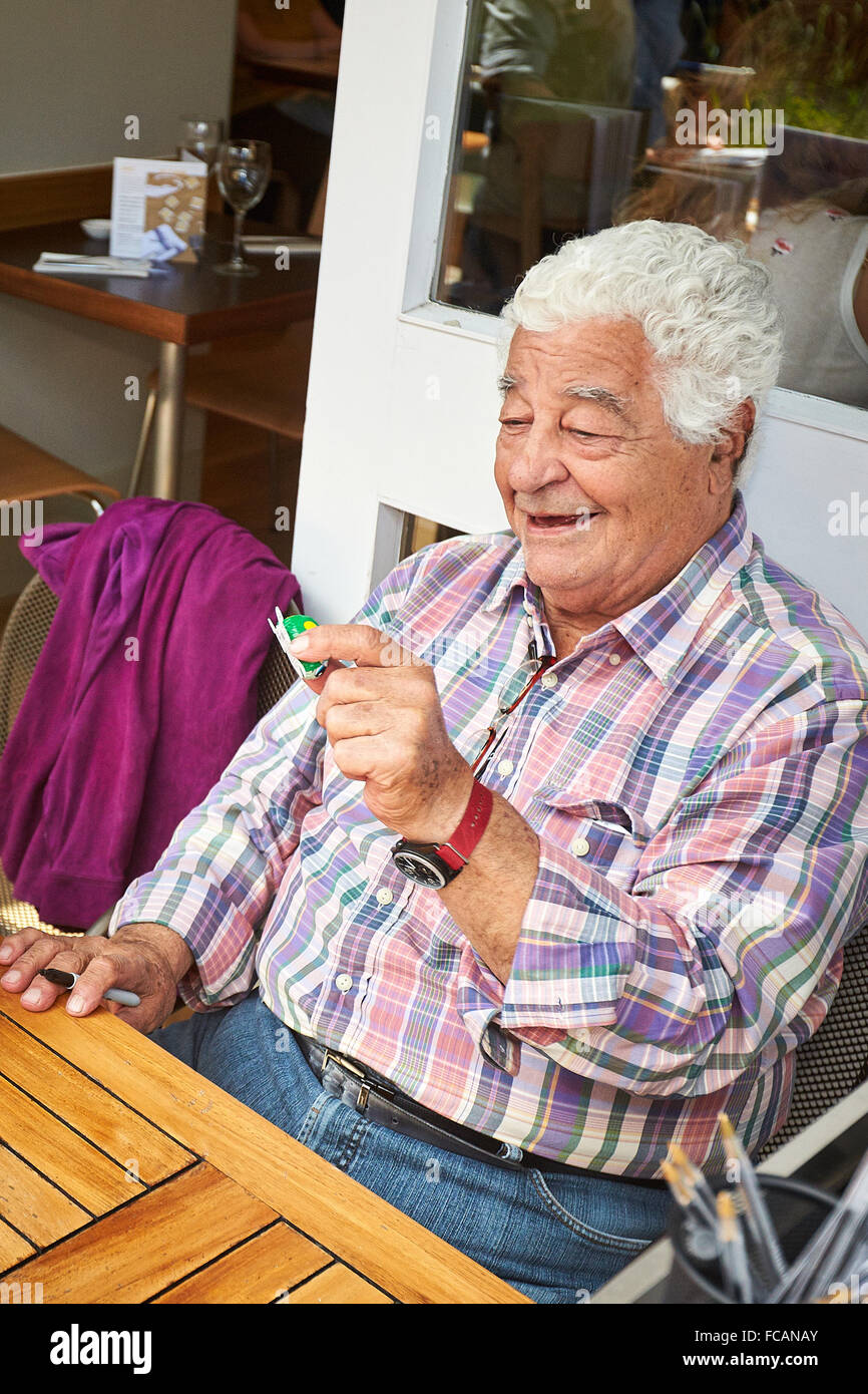 Chef Antonio Carluccio pictured at his Bicester Village restaurant ...