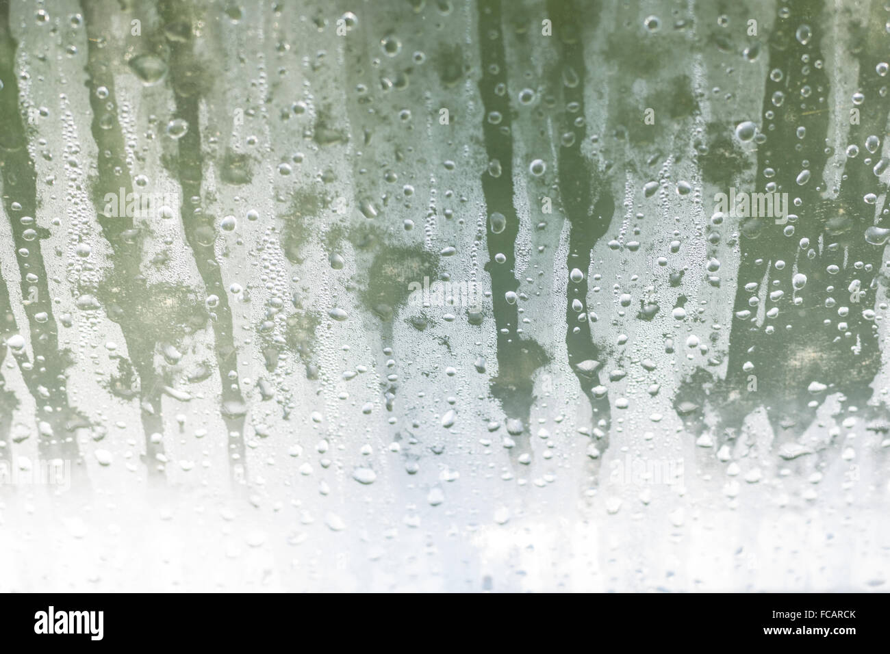 Humid wet window Stock Photo - Alamy