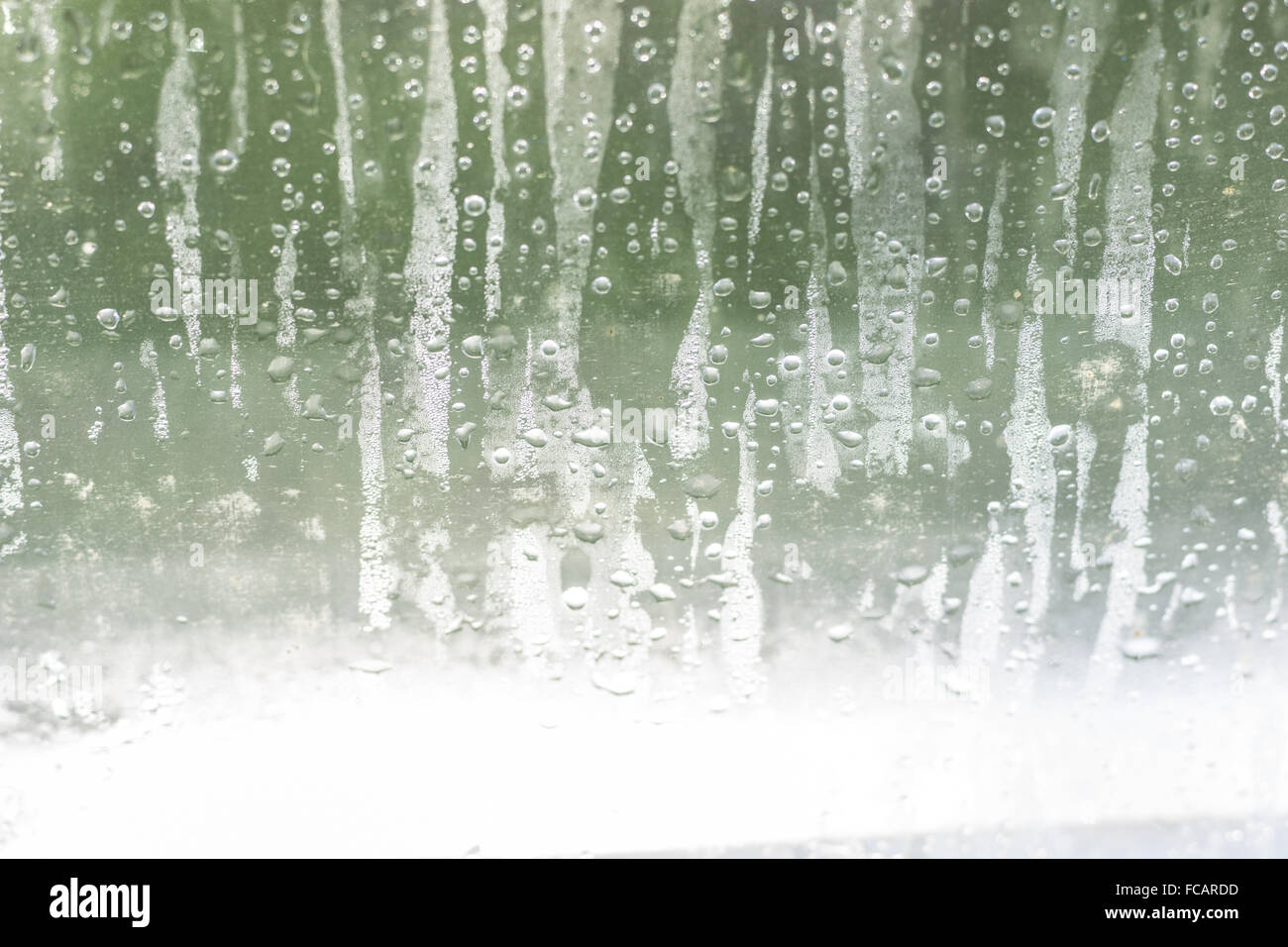 Humid wet window Stock Photo - Alamy