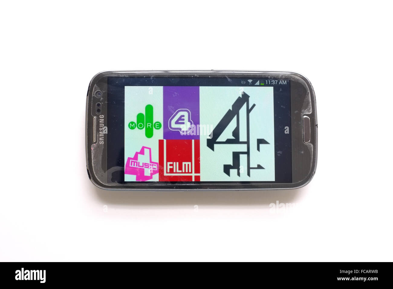 Channel 4 logo hi-res stock photography and images - Alamy