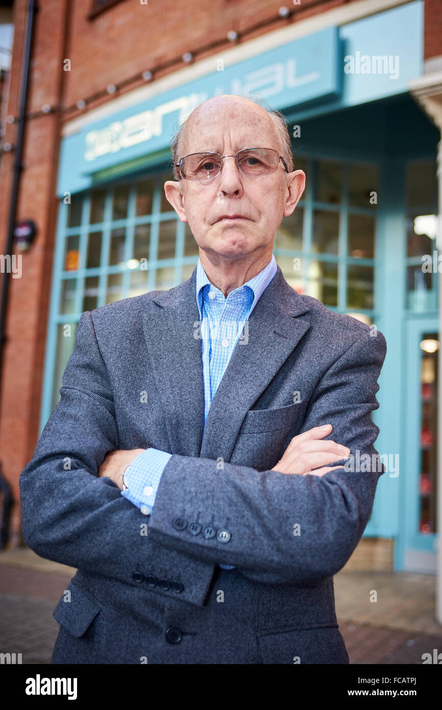 Sir Clive Booth, Vice-Chairman of the Oxford Civic Society Stock Photo ...