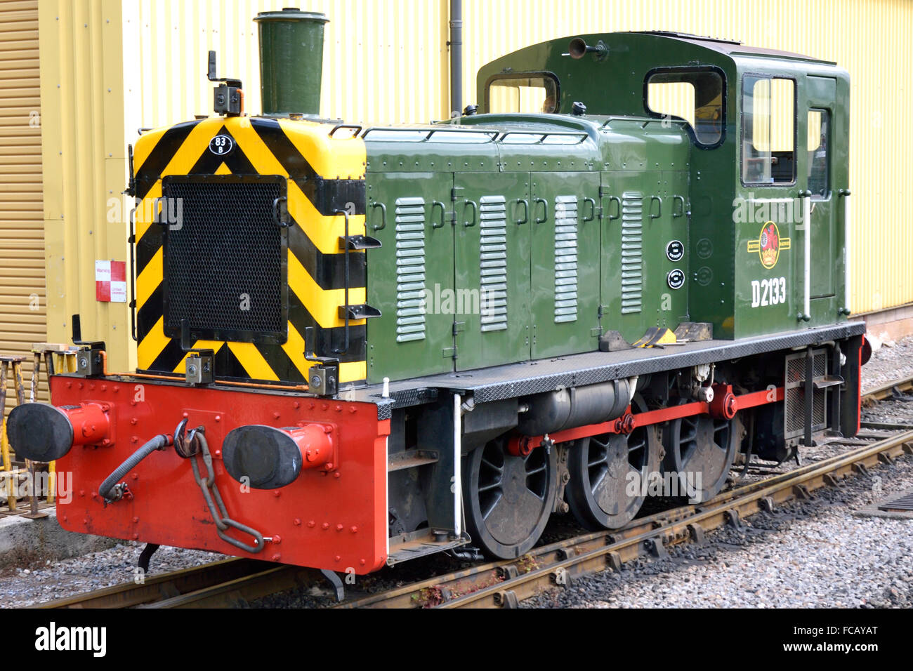 Deisel Locomotive D4133 at Minehead Station Stock Photo - Alamy