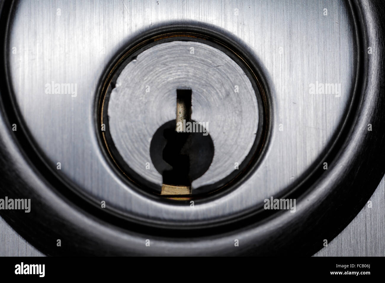 Face of a lock Stock Photo - Alamy