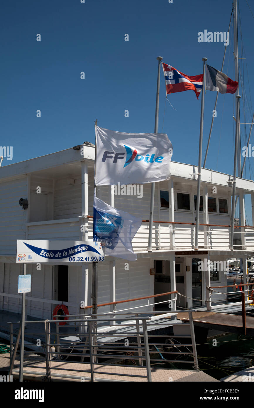 Marseille flags hi-res stock photography and images - Alamy