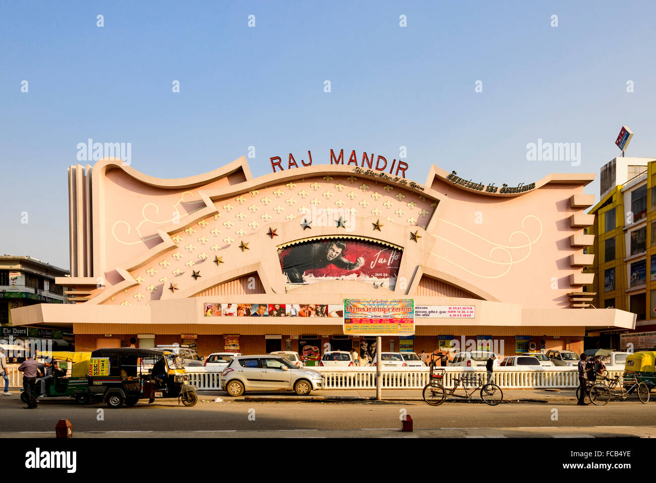 Raj Mandir cinema Stock Photo - Alamy