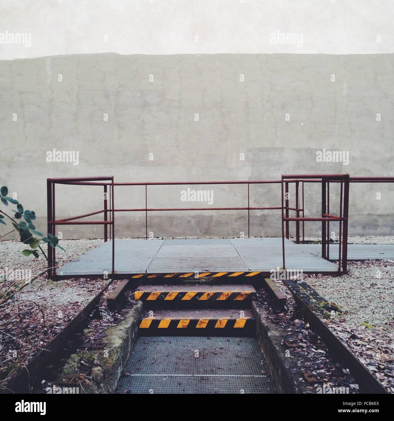 Walkway railing mountain sky day hi-res stock photography and images ...