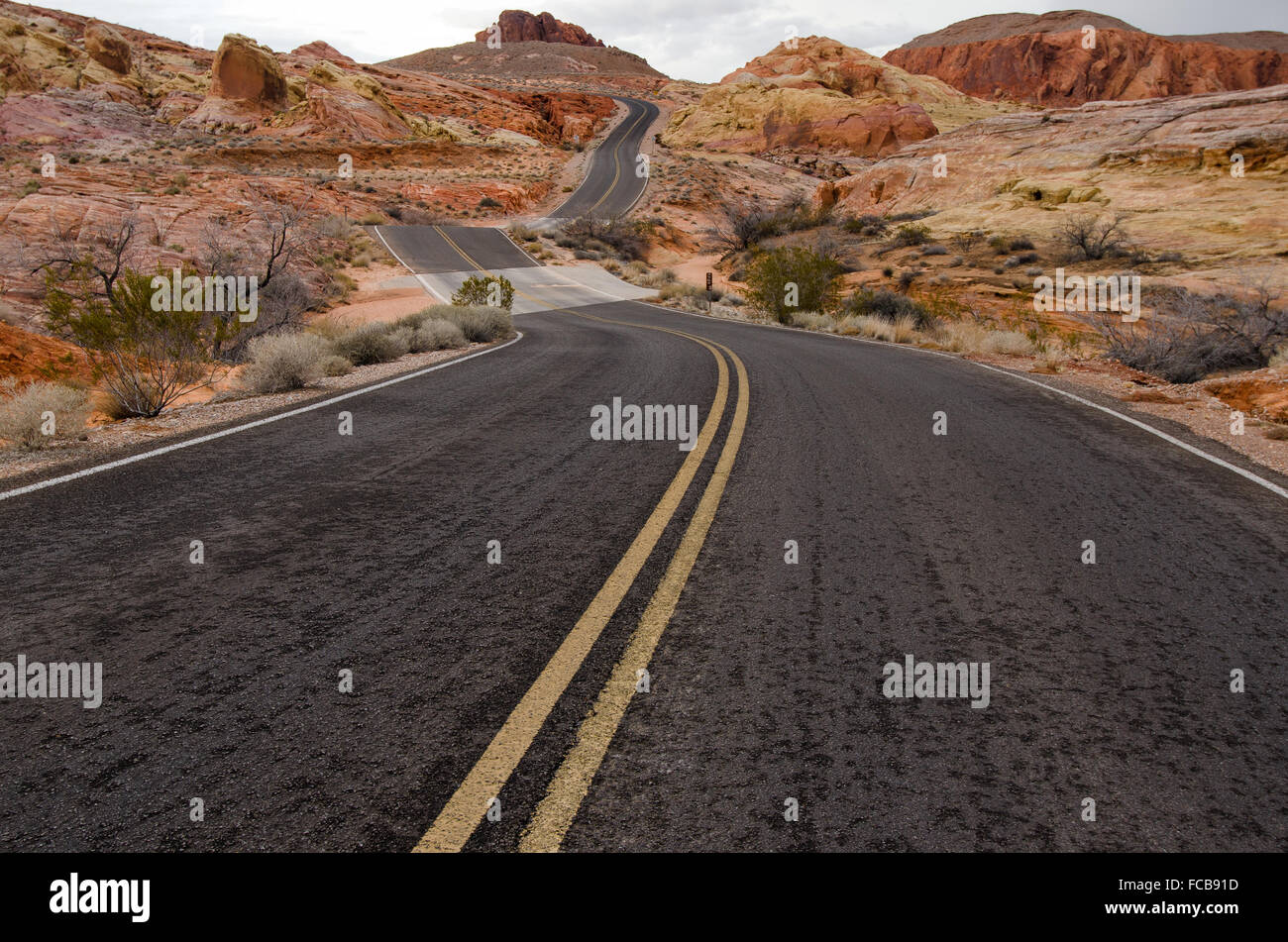 Undulating road hi-res stock photography and images - Alamy