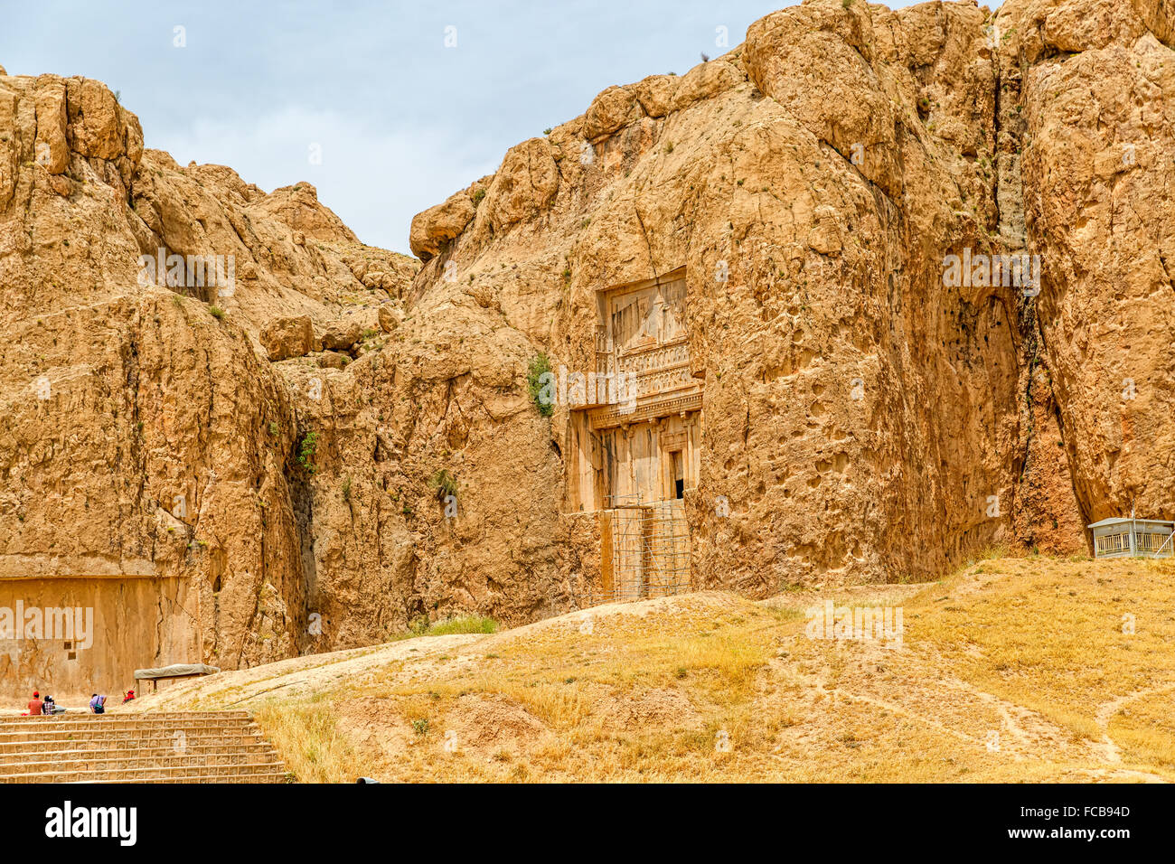Naqsh-e Rustam tomb Stock Photo - Alamy