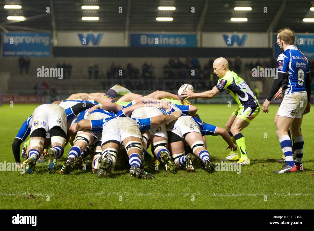 AJ Bell Stadium, Sale, UK. 21st Jan, 2016. European Challenge Cup. Sale ...
