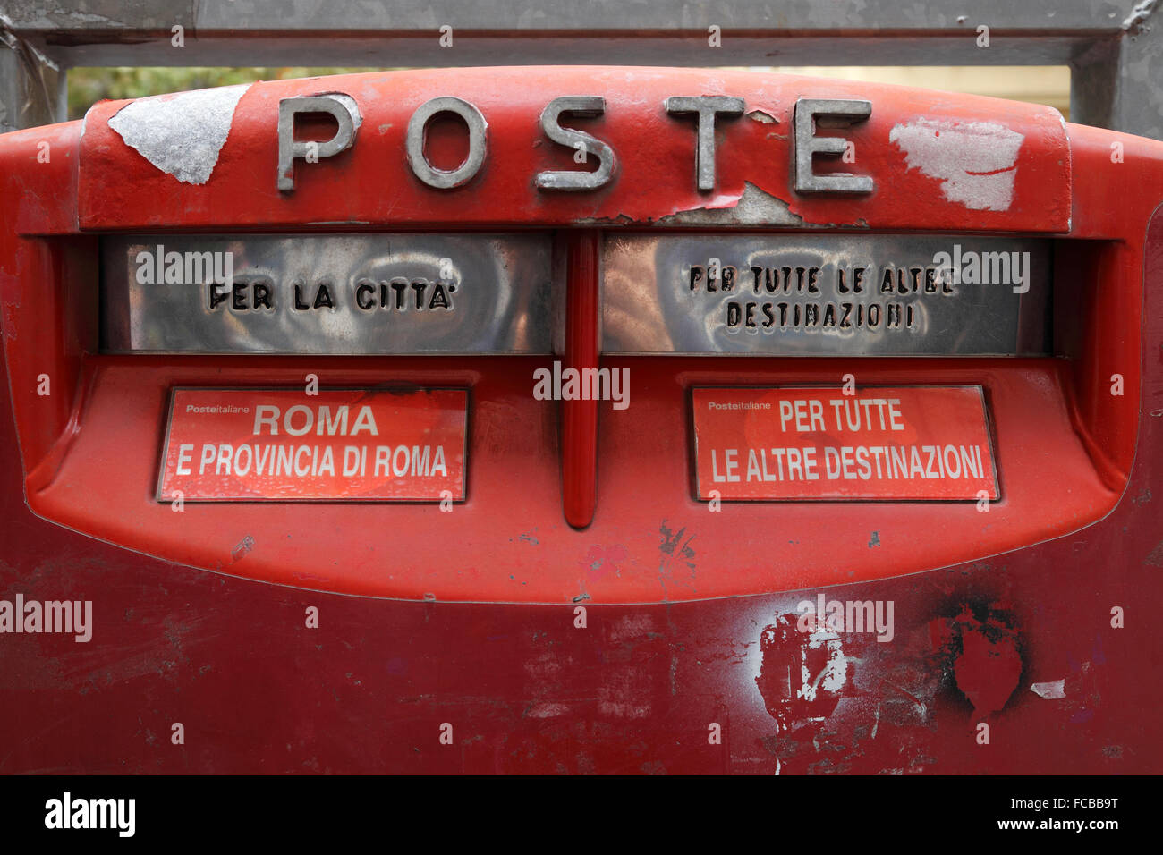 Italian mailbox post hi-res stock photography and images - Alamy