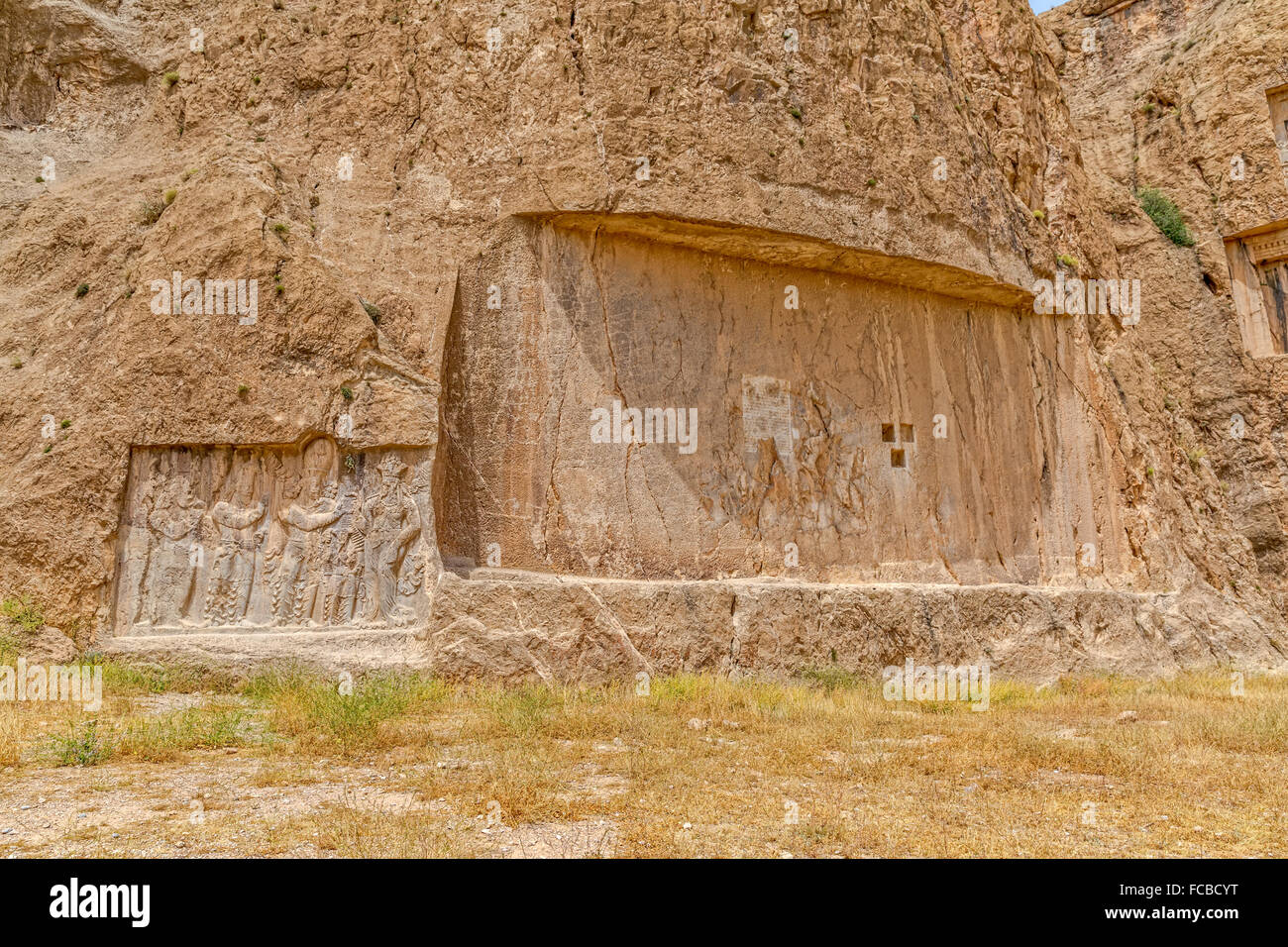 Naqsh-e Rustam Relief Stock Photo - Alamy