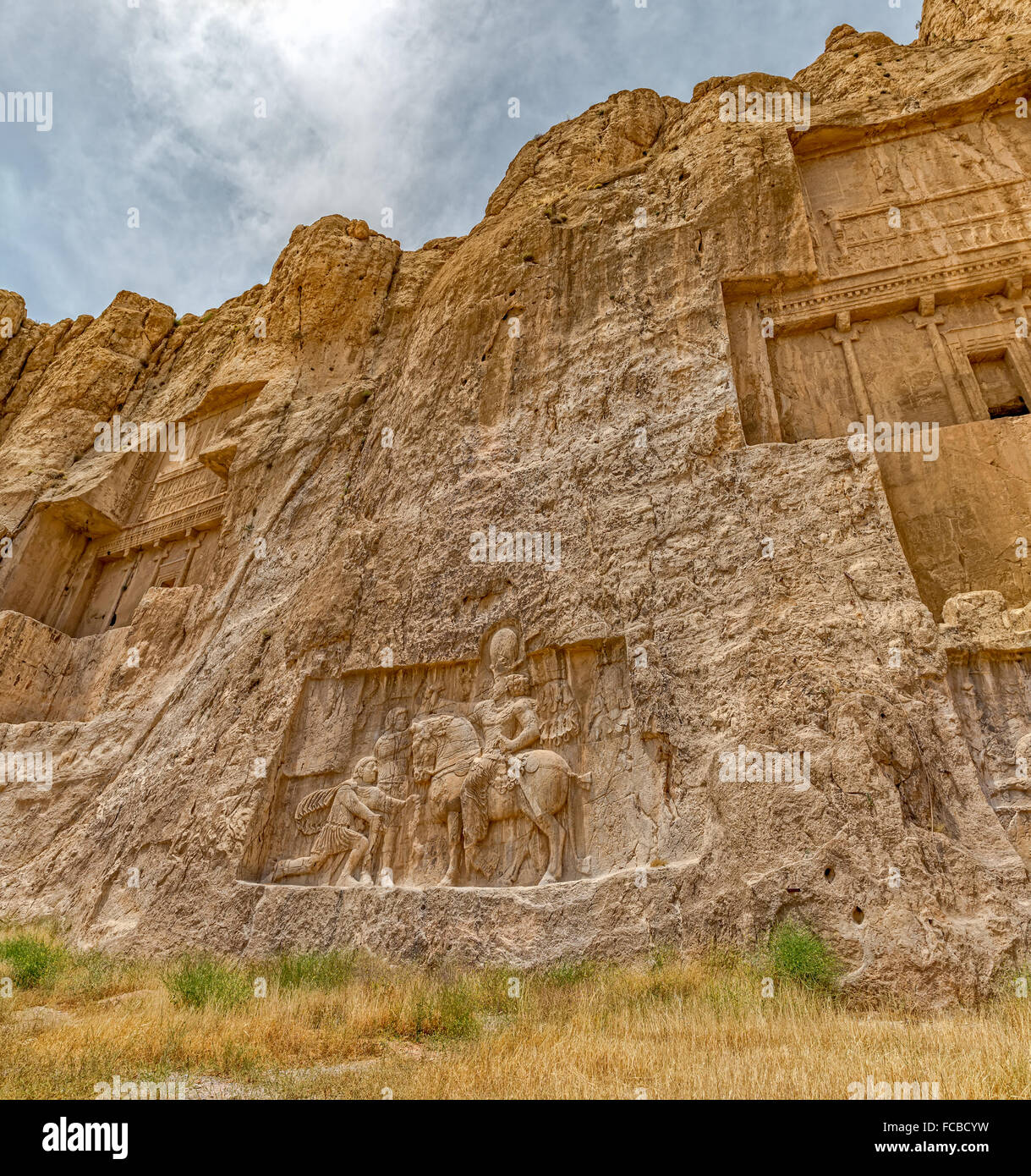 Naqsh-e Rustam Relief Stock Photo - Alamy