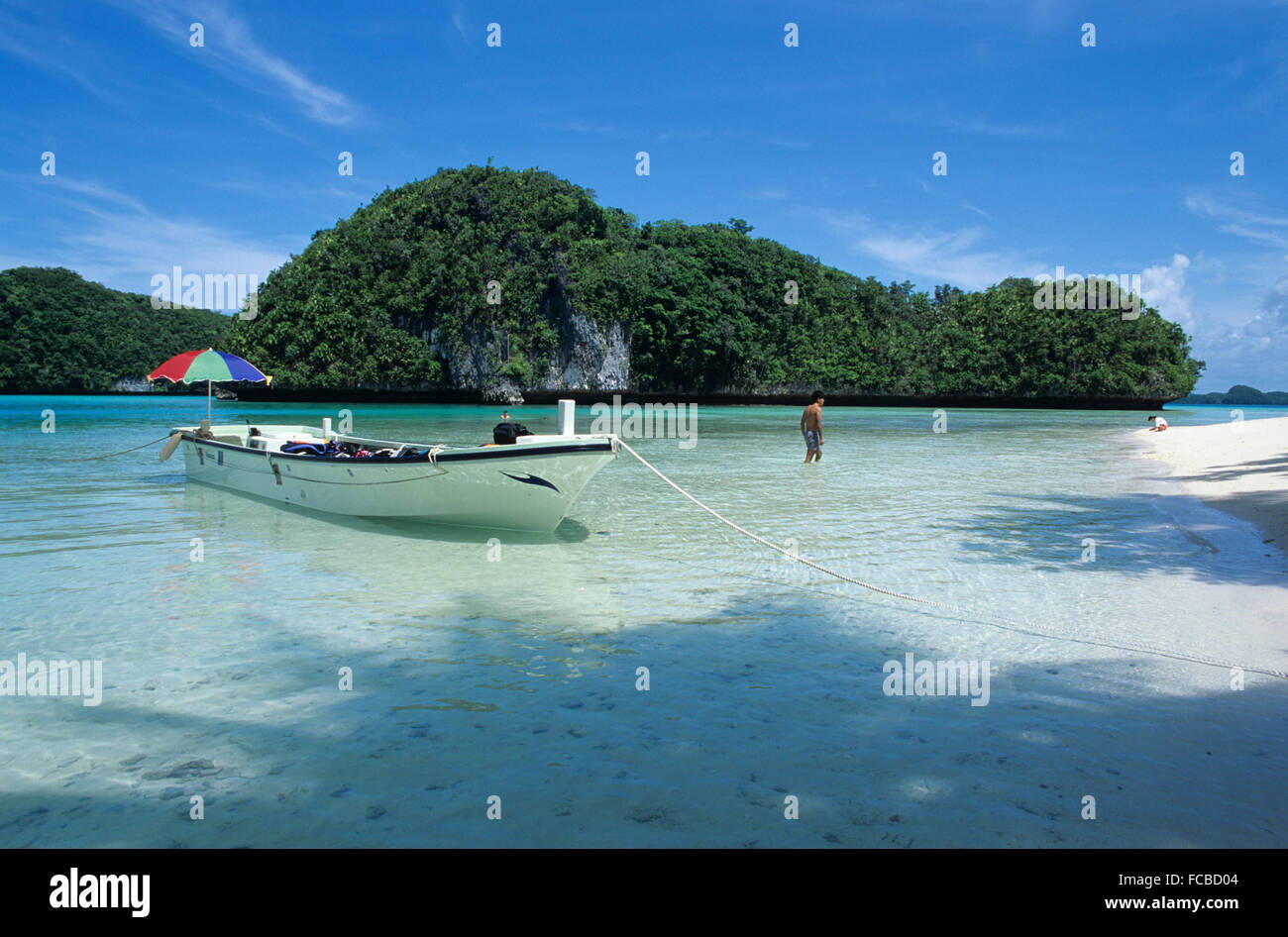 Ocean island views palau islands hi-res stock photography and images ...