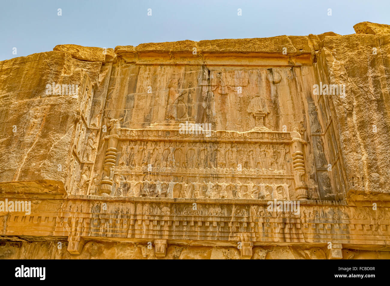 Faravahar Persepolis symbol Stock Photo - Alamy